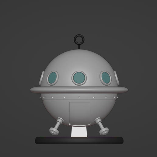 3D file EarthBound Inspired Sky Runner 3D Model STL File Download 📁 ・3D ...
