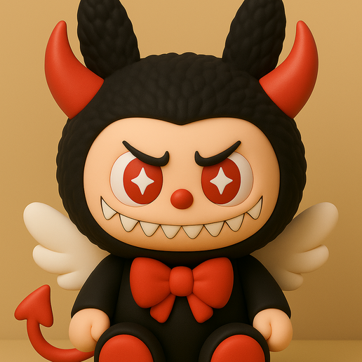 👹 Labubu Demon・ STL File for 3D printing・Cults