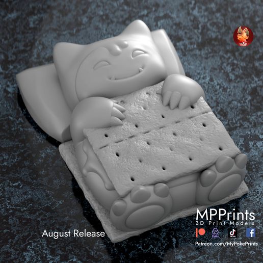 🐉 Smorelax - presupported + multimaterial ready・Free 3D File for 3D ...