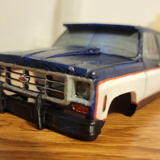 🚙 SCX24 K30 Chevrolet Dually (155mmWB)・ STL File for 3D printing・Cults