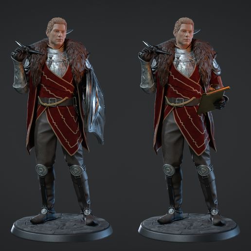 🦸 Commander Cullen Rutherford・ 3D File for 3D printing・Cults