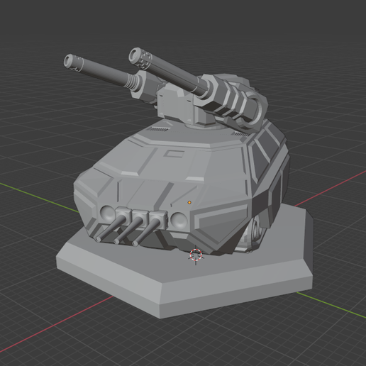 🪖 MHI Defense AA Tank・Free 3D File for ・Cults