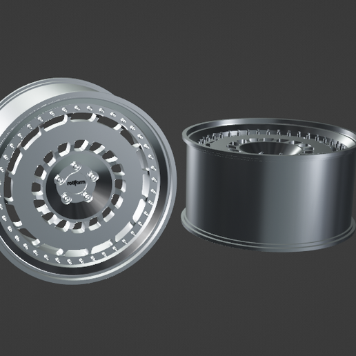 STL file Rotiform forged CCV 🚗 ・3D printable model to download・Cults