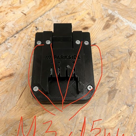 🔋 Erbauer to Parkside battery adapter・ 3D File for 3D printing・Cults