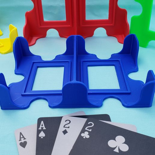 🃏 Draw and discard tray - 6 heights! 1, 2, 3, 4, 5, 6 deck tall card ...