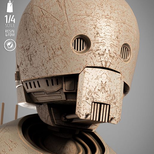 👤 K2S0 PORTRAIT BUST - TESTED AND READY FOR 3D PRINTING・ 3D File for 3D ...