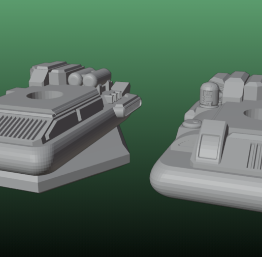 🪖 Regulator Hovertank・Free 3D File for ・Cults