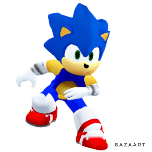 🎭 Sonic Roblox Avater・Free 3D File for 3D printing and CNC machining ...