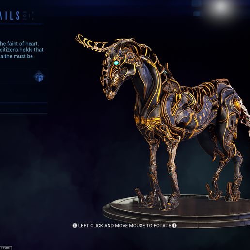 🧸 Warframe - Psyacus Kaithe・ OBJ File for 3D printing・Cults
