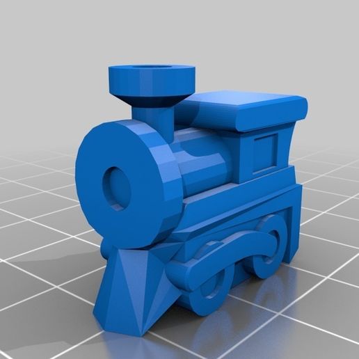 🚆 Little Train - Mexican Domino・Free 3D File for ・Cults