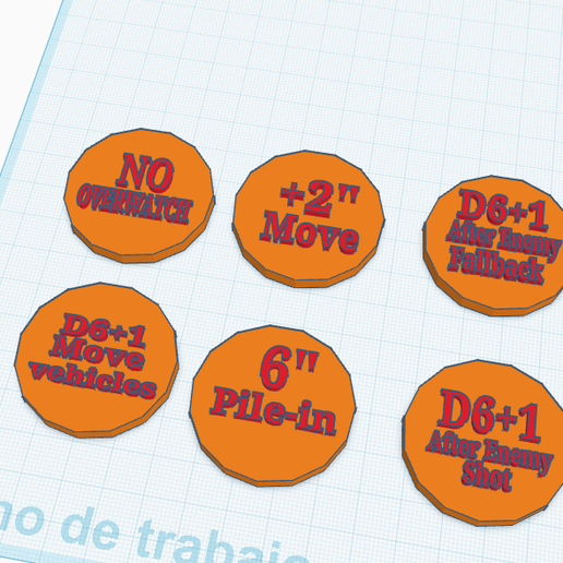 ♟ Aeldari 40 mm tokens・Free STL File for 3D printing・Cults