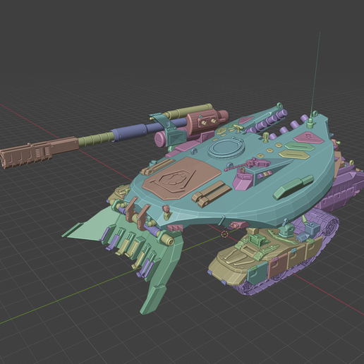 🦂 C&C3 - NOD Scorpion Tank・ STL File for 3D printing・Cults