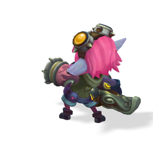 STL file Riot Girl Tristana League of Legends 3D print model 👧 ・3D ...