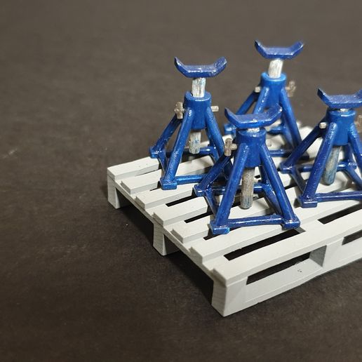 🚚 Heavy duty adjustable stands 1/24 - 1/25 scale・ STL File for 3D ...