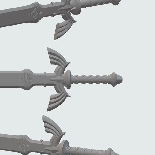 🗡️ totk master sword・ 3D File for 3D printing・Cults