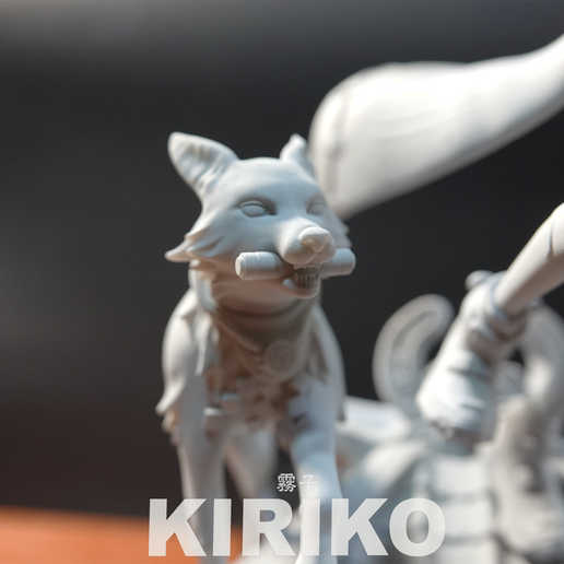 👾 Kiriko - Overwatch 2 Game Figurine for 3D Printing STL・ 3D File for ...