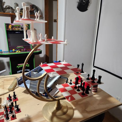 ⭐ Star Trek 3D chess・ STL File for 3D printing・Cults