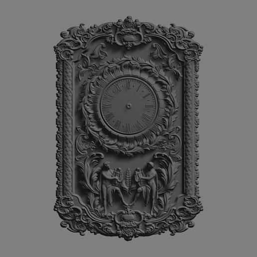 🕰️ clock stl cnc design・ STL File for 3D printing and CNC machining ...