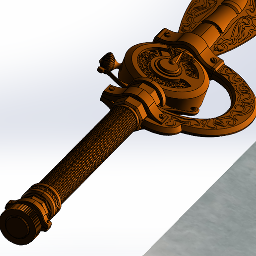 🕰️ Clock Sword – Lies of P・ 3D File for 3D printing・Cults