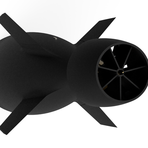 ⛵ Submarine Pump Jet concept V3 PRINTABLE・Free STL File for ・Cults