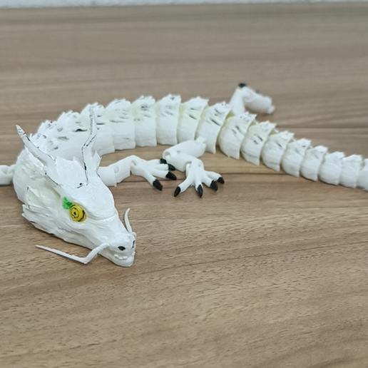 🐉 Geto's Dragon-RainbowDragon-Articulated・Archivo STL para Impresión 3D ...