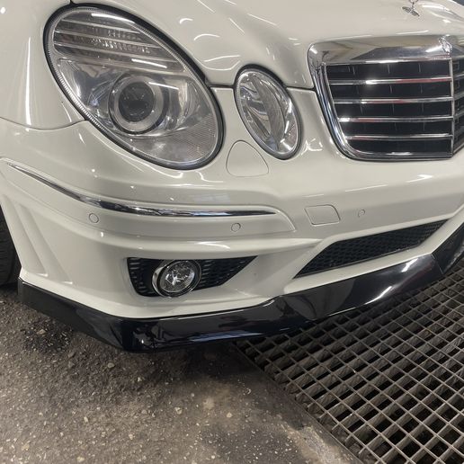 🚗 Mercedes W211 AMG FRONT SPLITTER・ STL File for 3D printing・Cults