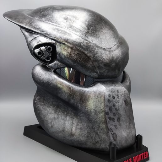 🏹 P1 Jungle Hunter Bio Mask STL・ 3D File for 3D printing・Cults