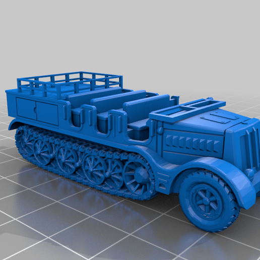 🧨 Sd.Kfz.8・Free 3D File for ・Cults