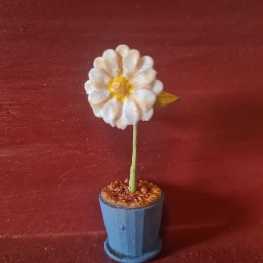 💐 Daisy・ STL File for 3D printing・Cults