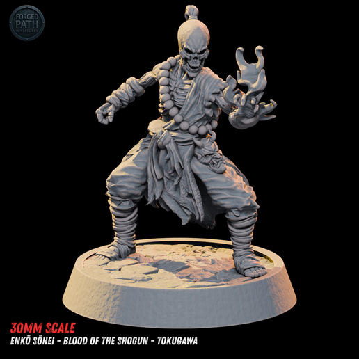 🩸 Enkō Sōhei – Undead Japanese Warrior Monk | Blood of the Shogun ...