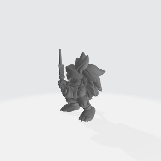 🐉 Spadamon - digimon・ STL File for 3D printing・Cults