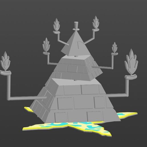 👾 bill cipher demonic form・ 3D File for 3D printing・Cults