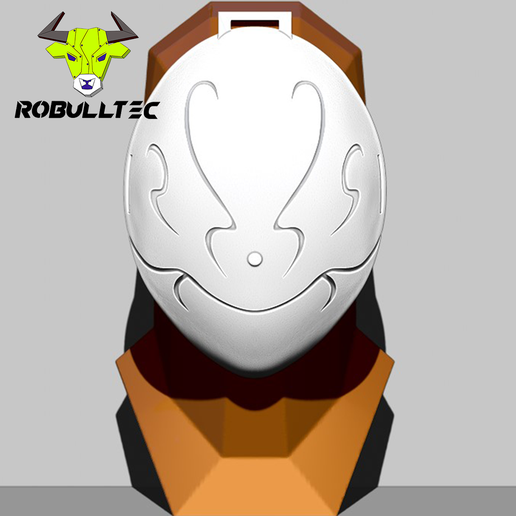 🎃 Rimuru Tempest Mask - Tightening・ STL File for ・Cults