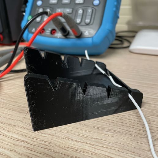 ⚡ Wire support・Free STL File for 3D printing・Cults