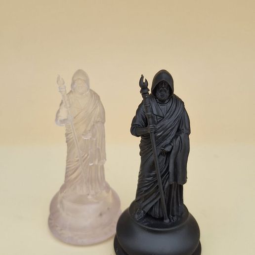 3D printing Chess Bishop Merlin Camelot • made with Uniformation gktwo ...