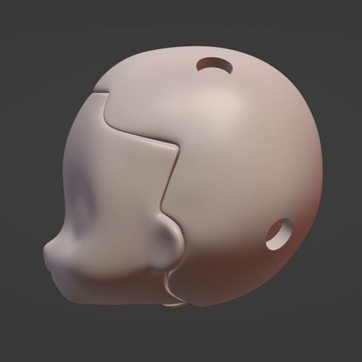 🦸 Nendoroid head・ STL File for 3D printing・Cults