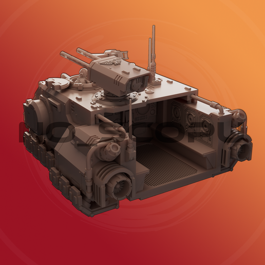 3D file IMPULSE TRANSPORT TANK 🪖 ・Template to download and 3D print・Cults