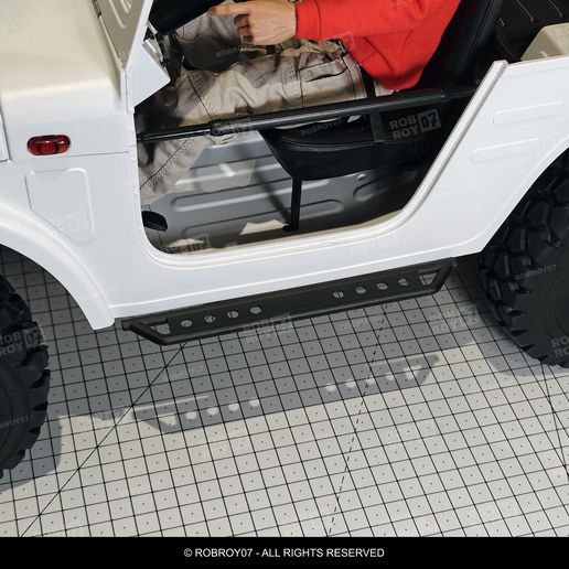 🪨 Rock Sliders para Suzuki Jimny LJ10 1/6 FMS・Archivo 3D para Impresión ...
