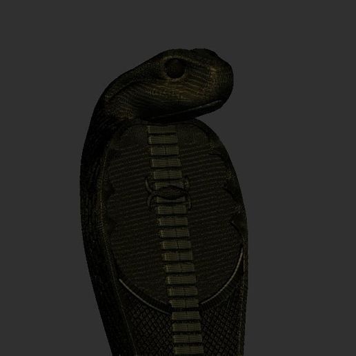 3D file Egyptian cobra naja iaret from Tutankhamun 3D Printable model 👑 ...