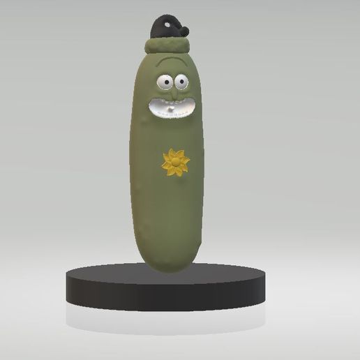 🐉 3D Happy Pickle Character 3D printable model・ STL File for 3D ...