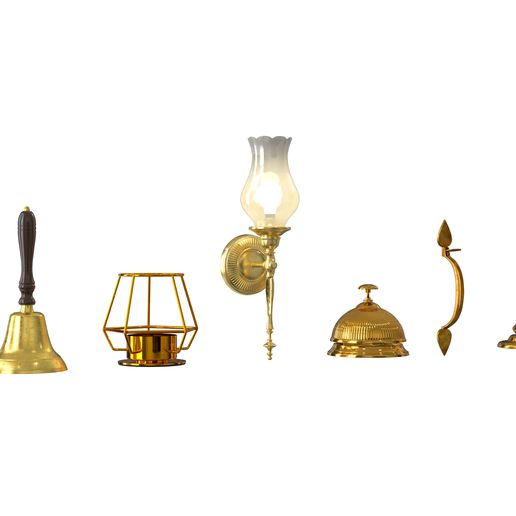 🔦 Brass Model Collection・ 3D File for 3D printing・Cults