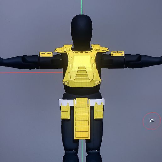 👽 body armor・Free 3D File for ・Cults