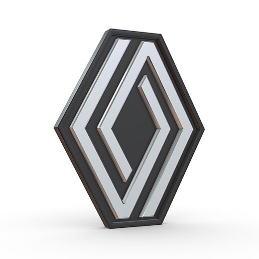 STL file renault new logo 🆕 (OBJ)・3D printable model to download・Cults