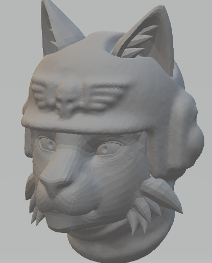 ⚔ Felinid heads WARHAMMER・Free STL File for 3D printing・Cults