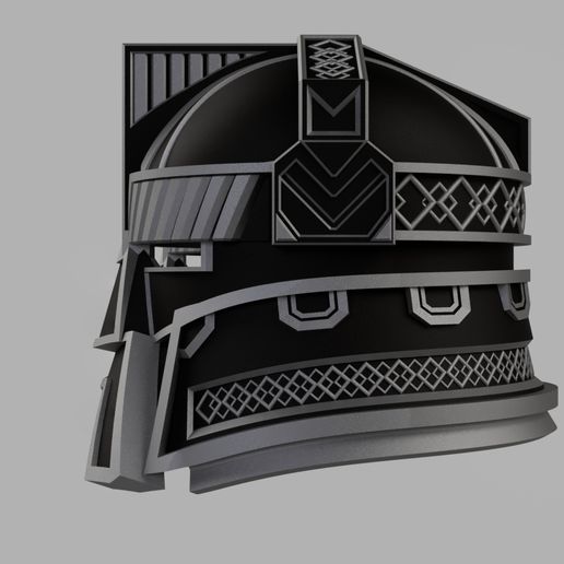 🪖 Dwarf Helmet・ STL File for ・Cults