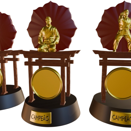 🥋 3D Karate Trophy Kit - Print the Win!・ STL File for 3D printing・Cults