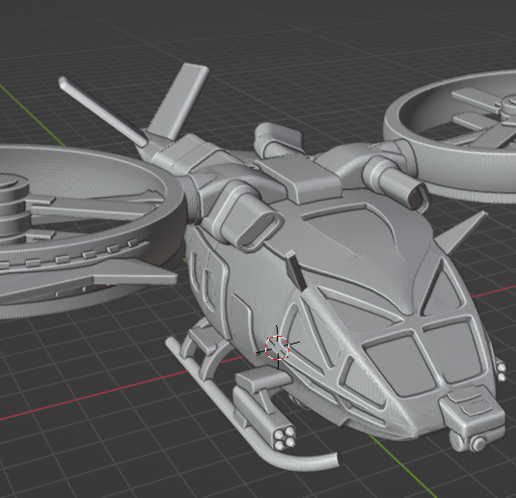 🚁 Articulated Aérospatiale SA-2 Samson (REDUX)・Free 3D File for ・Cults