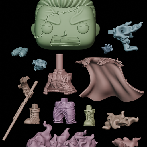STL file Smoker - One Piece 🎨 ・3D print design to download・Cults