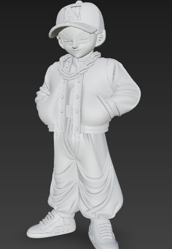 👾 GOKU Urban Style v2・ STL File for 3D printing・Cults