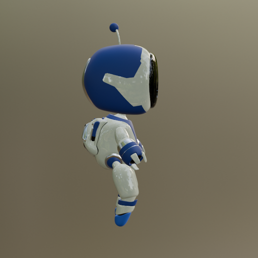 🤖 Astro - Astro Bot - neutral pose・ STL File for 3D printing・Cults